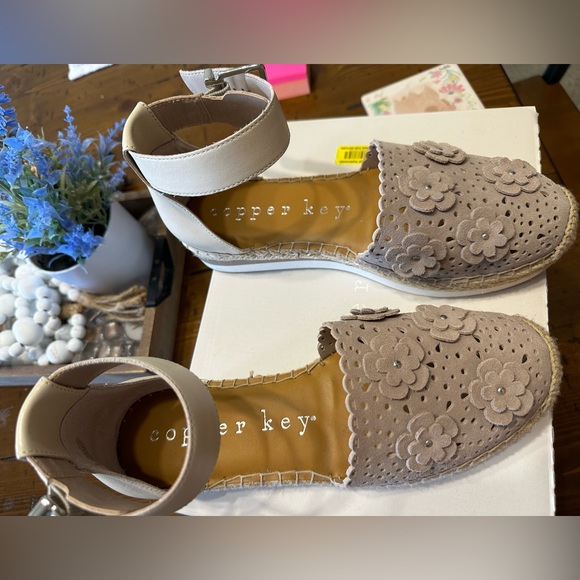 Copper Key | Shoes | Copper Key Platform Wedge Espadrilles | Poshmark